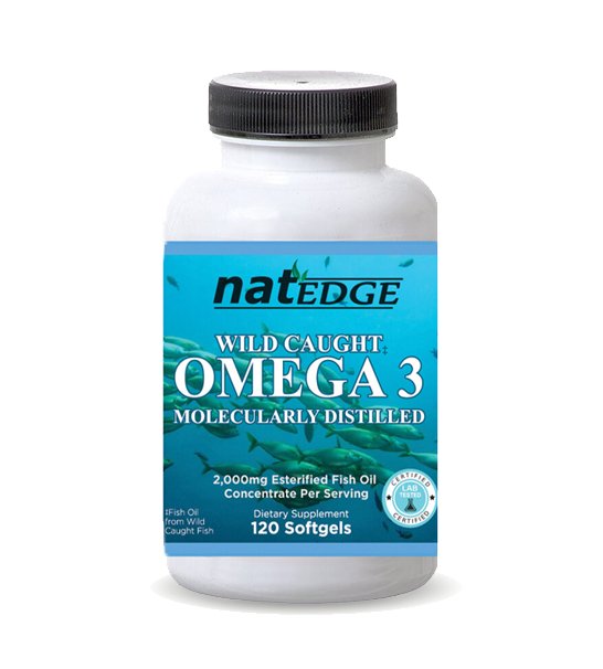 Omega-3 Wild Caught Fish Oil, 120 Enteric Coated Softgels - Spring ...